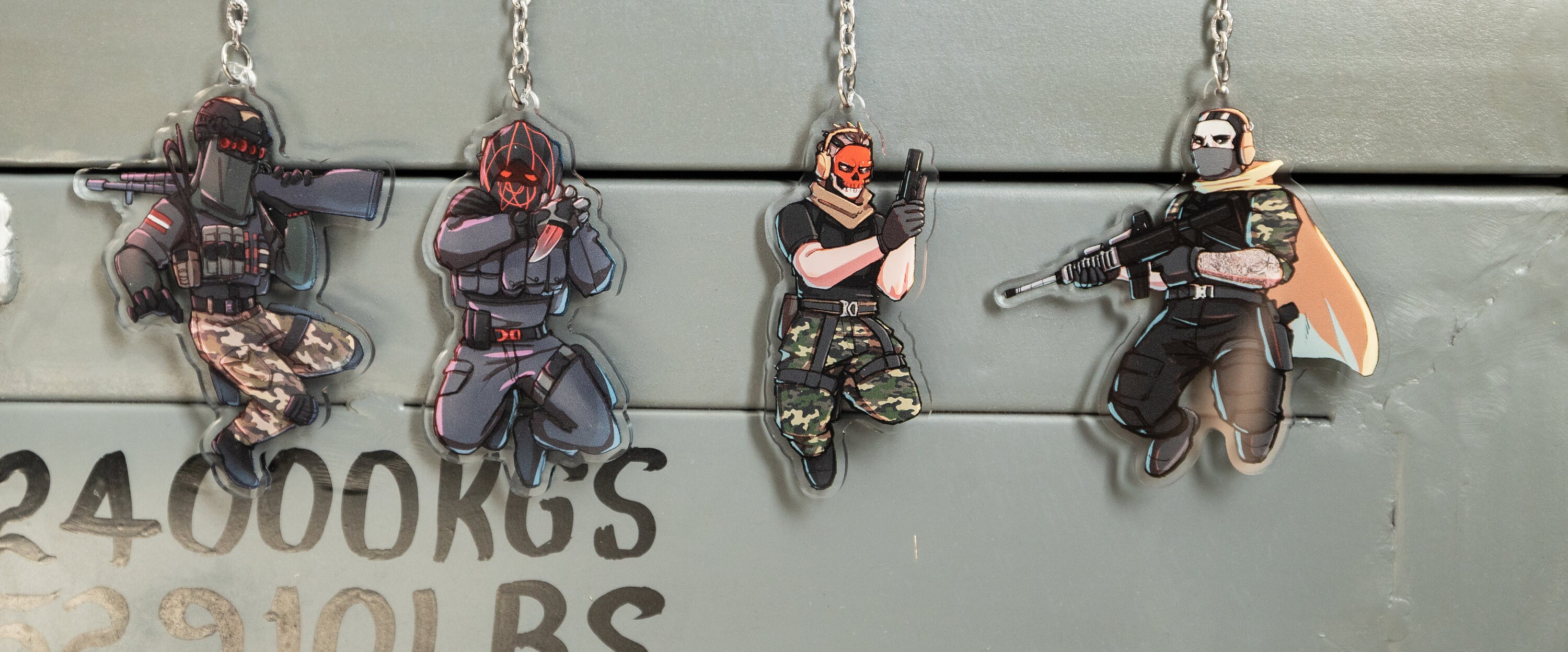 Simon ghost Riley Call of Duty Charm / Keychain - Etsy Canada