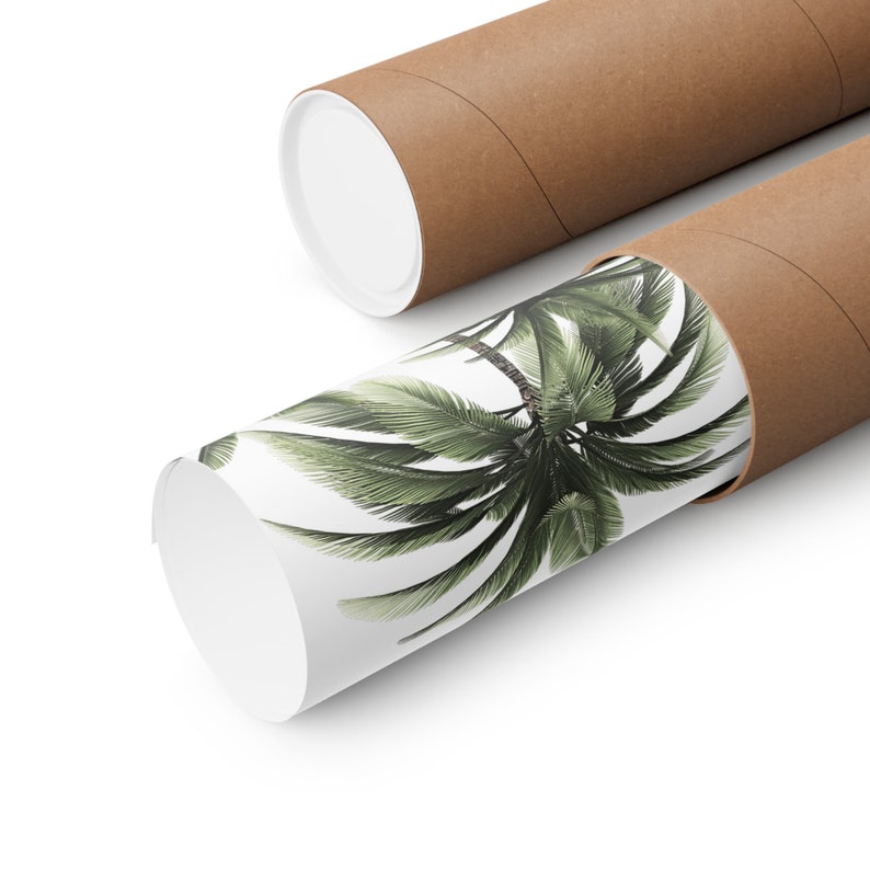 Palm Tree Poster Etsy