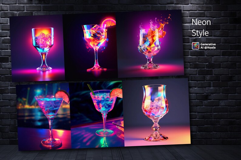 25 Cocktail Posters Collection - Etsy