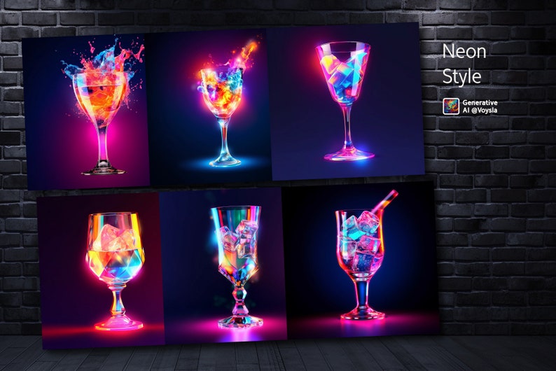 25 Cocktail Posters Collection - Etsy