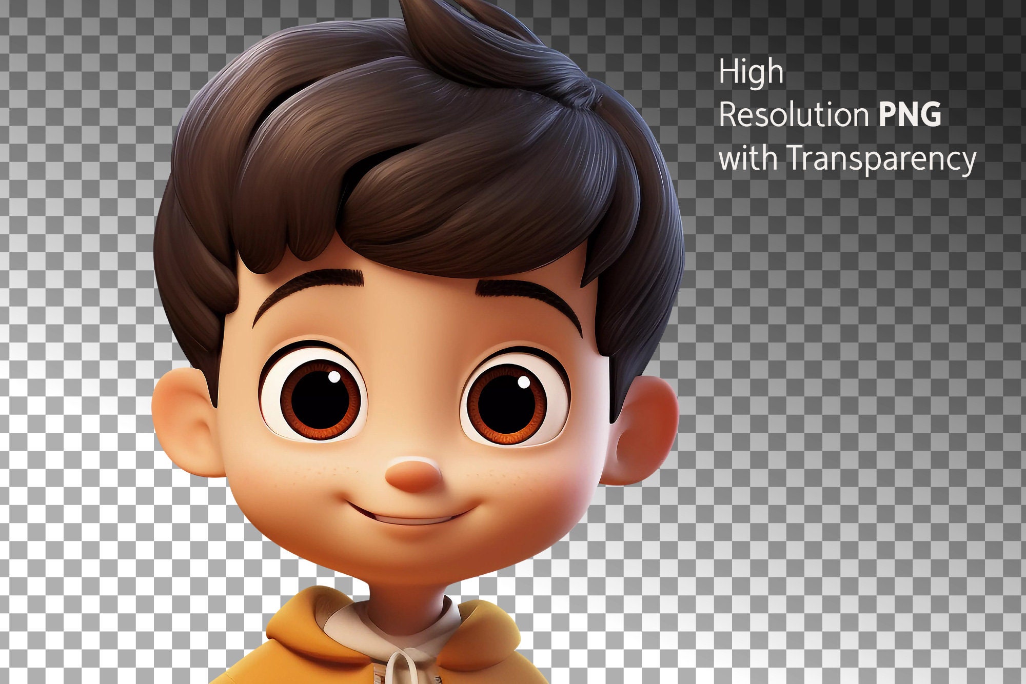 Cute Cartoon Realistic Children V.4 - Etsy