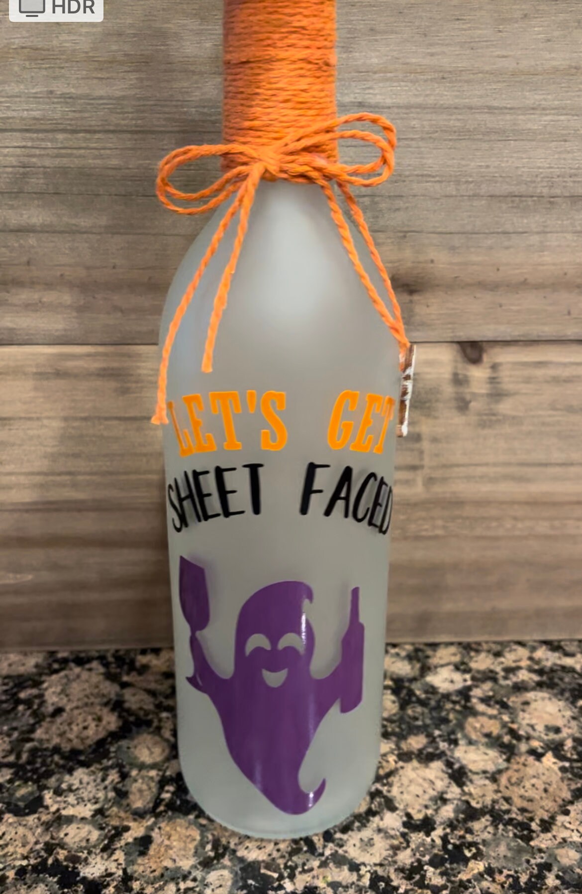 Halloween Themed Decor/wine Bottle Light/fairy Lights/wine Bottle Decor ...