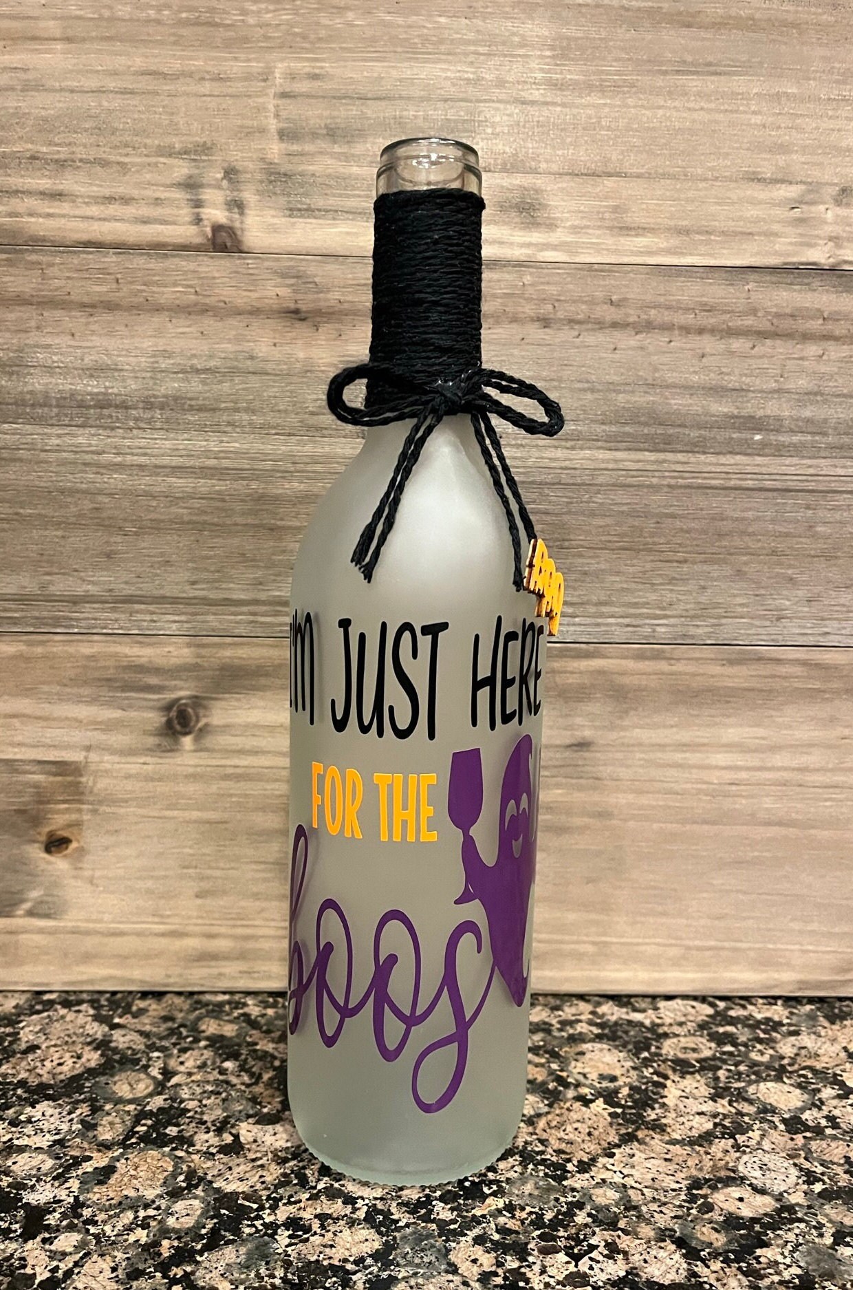 Halloween Themed Decor/wine Bottle Light/fairy Lights/wine Bottle Decor ...