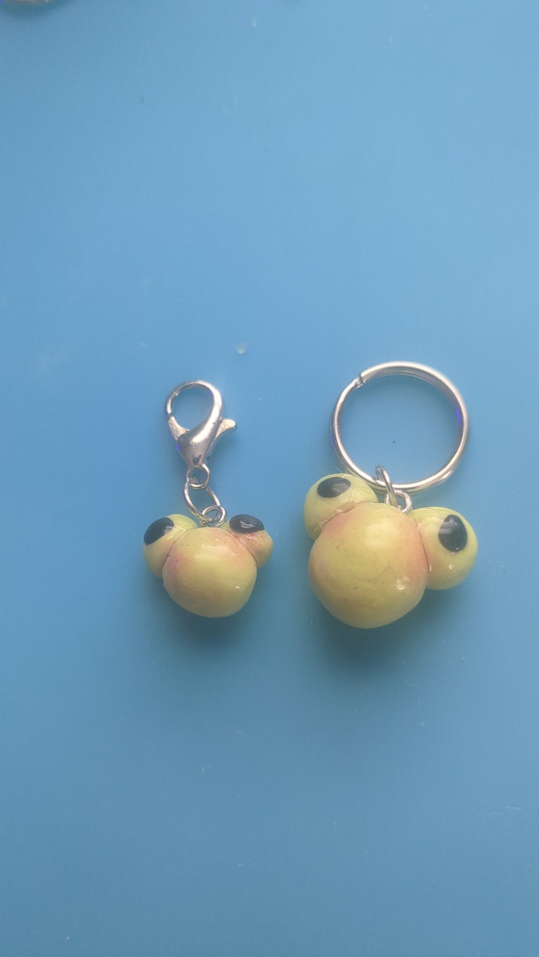 Polymer Clay Stitch Markershandmade Blushy Frogs - Etsy