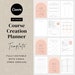 Printable Course Planner Course Creator Planner Template - Etsy
