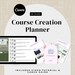 Printable Course Planner Course Creator Planner Template - Etsy