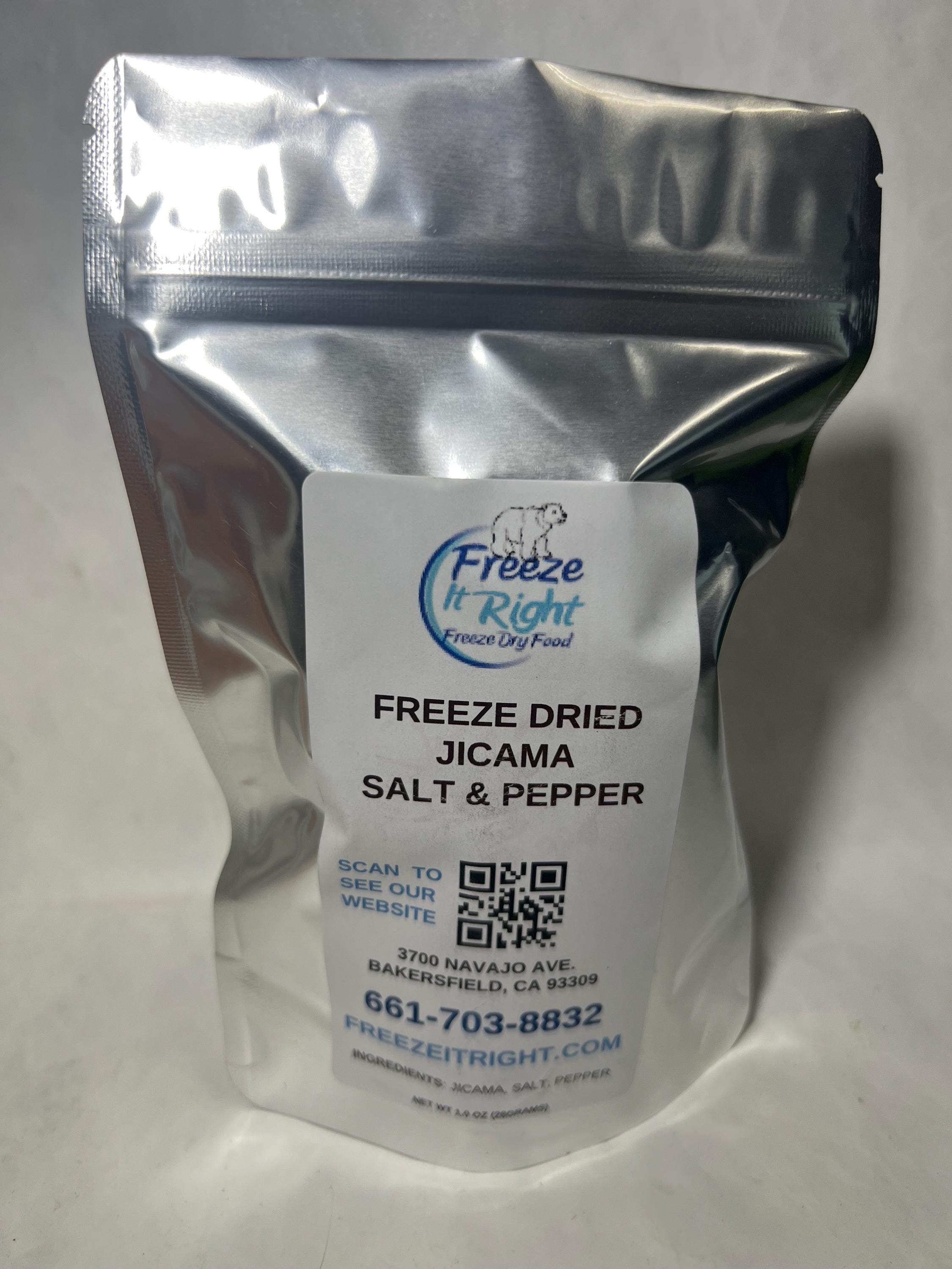 Freeze Dried Jicama With Salt & Pepper the Healthy Chip - Etsy