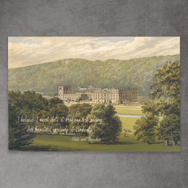 Jane Austen Poster - Etsy