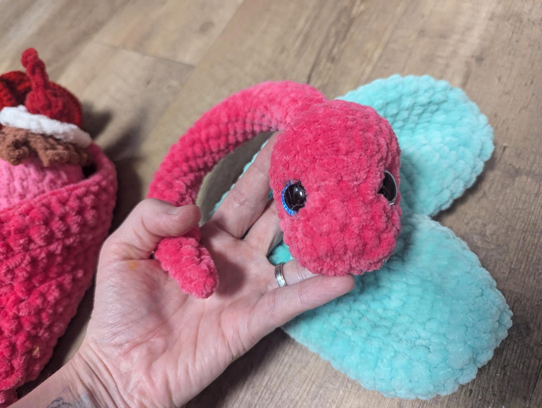 Valentine's Snake in a Heart - Etsy