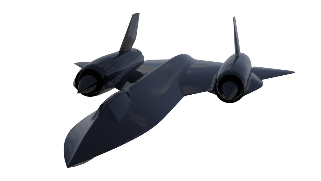 SR71 Blackbird STL Files EASY to 3D PRINT - Etsy