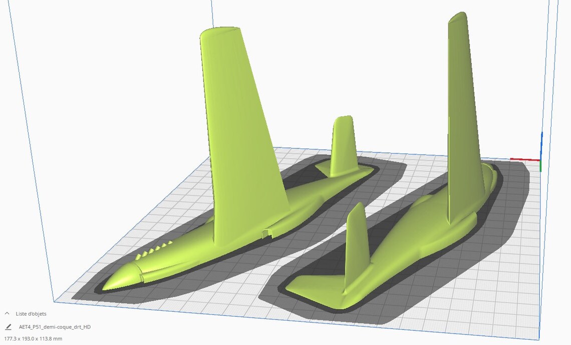 P51 Mustang STL Files EASY 3D PRINT - Etsy