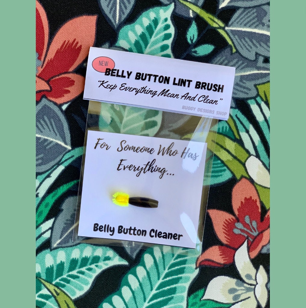 Belly Button Lint Brush Funny Gag Gift Stocking Stuffer Funny Gifts for ...