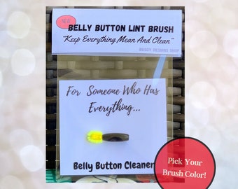 Belly Button Lint Brush for My Husband Who Has Everything - Etsy
