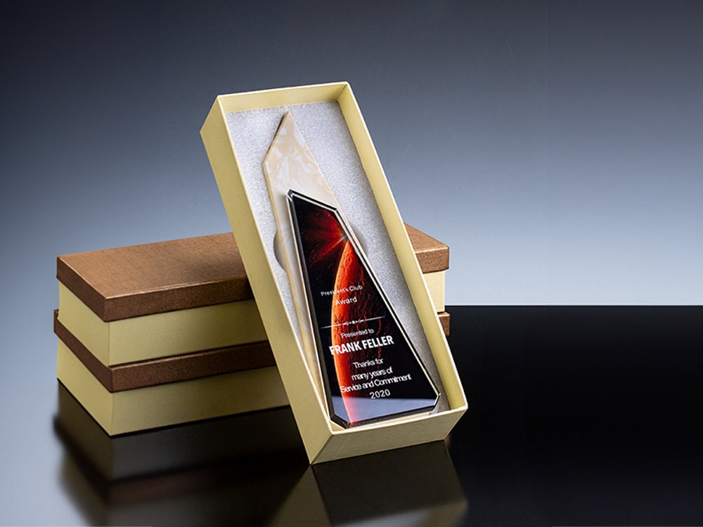 Custom Trophy, Add Logo, Free Typography, Employee Award, Achievement ...