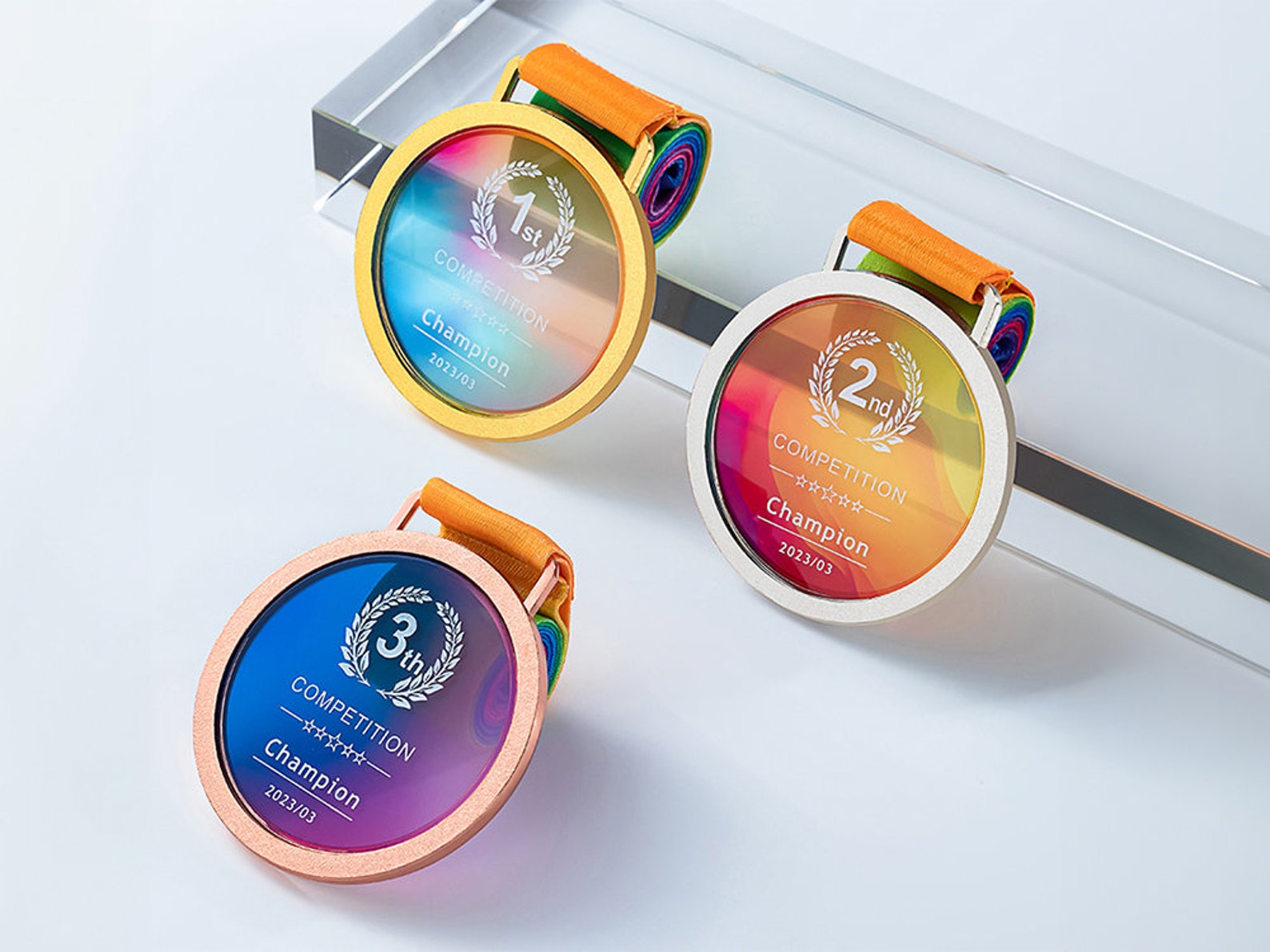 Custom Medal, Add Logo, Free Design, Custom Award, Achievement Award ...