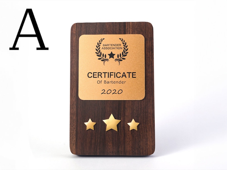 Custom Plaque Add Logo Custom Background Free Design - Etsy