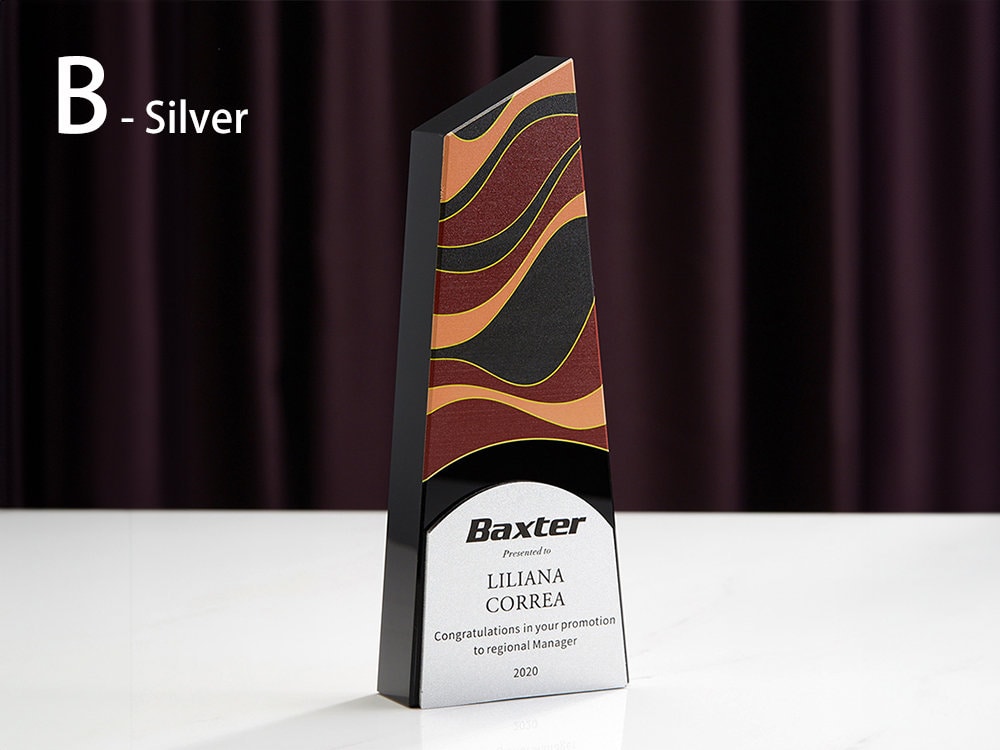 Custom Trophy, Add Logo, Free Typography, Employee Award, Achievement ...