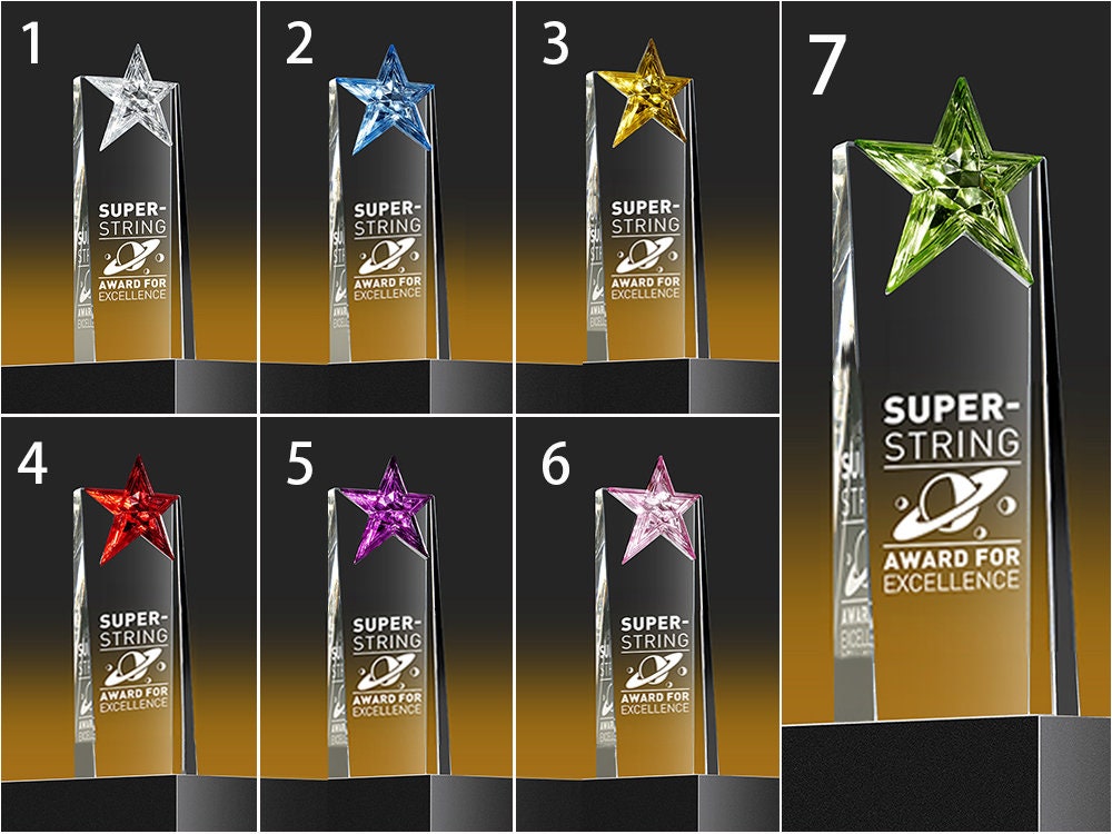 Custom Trophy, Add Logo, Free Typography, Employee Award, Achievement ...