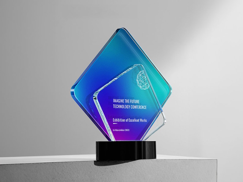 Custom Award Add Logo Free Design Employee Award - Etsy