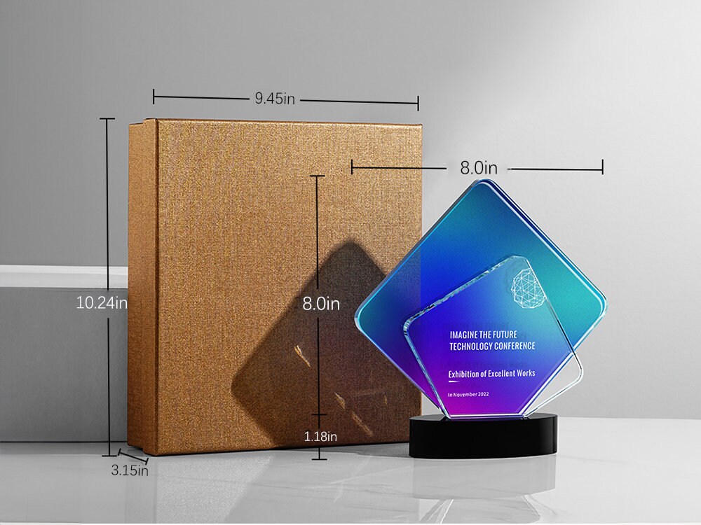 Custom Award, Add Logo, Free Design, Employee Award, Achievement Award ...