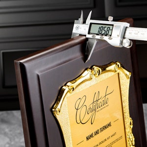 Custom Trophy Plaque, Wooden Trophy Plaque, Achievement Award, Business ...