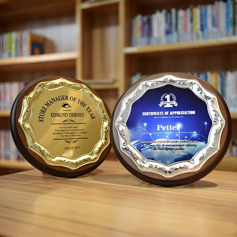 Trophy Plaque - Etsy