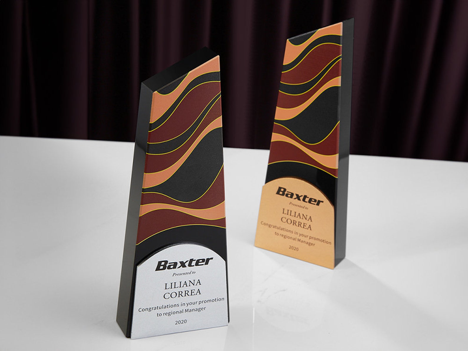Custom Trophy, Add Logo, Free Typography, Employee Award, Achievement ...
