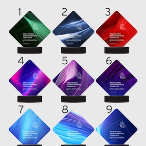 Custom Award, Add Logo, Free Design, Employee Award, Achievement Award ...