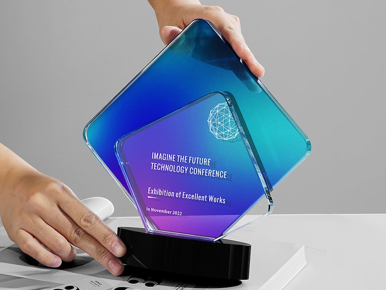 Custom Award, Add Logo, Free Design, Employee Award, Achievement Award ...