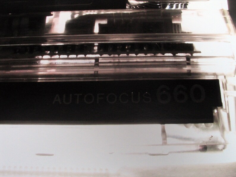 RARE Polaroid Autofocus 660 Clear Camera 2006 Exhibition Polala ...