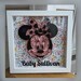 Minnie Mouse Shadow Box Nursery Decor/baby Shower Gift - Etsy