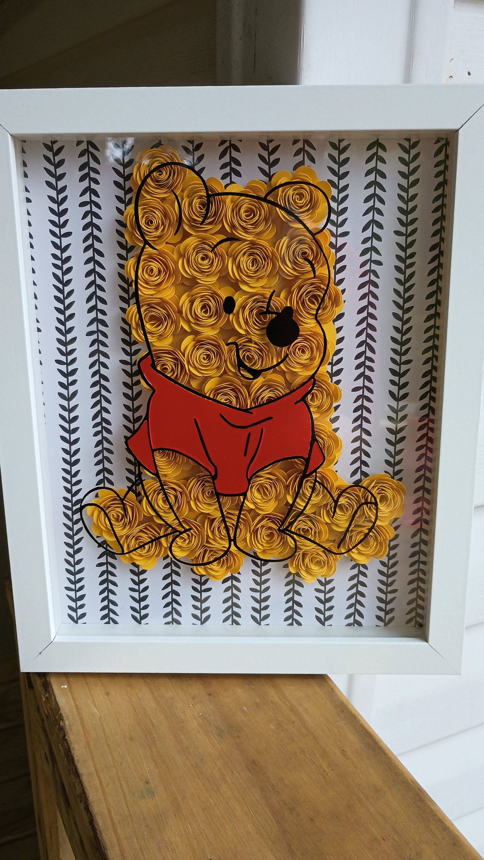 Pooh Bear Shadow Box Nursery Decor - Etsy