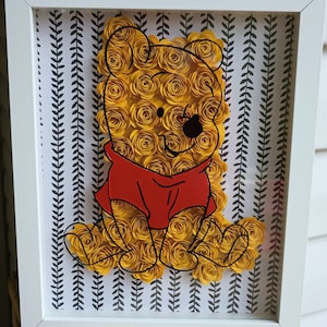 Pooh Bear Shadow Box Nursery Decor - Etsy