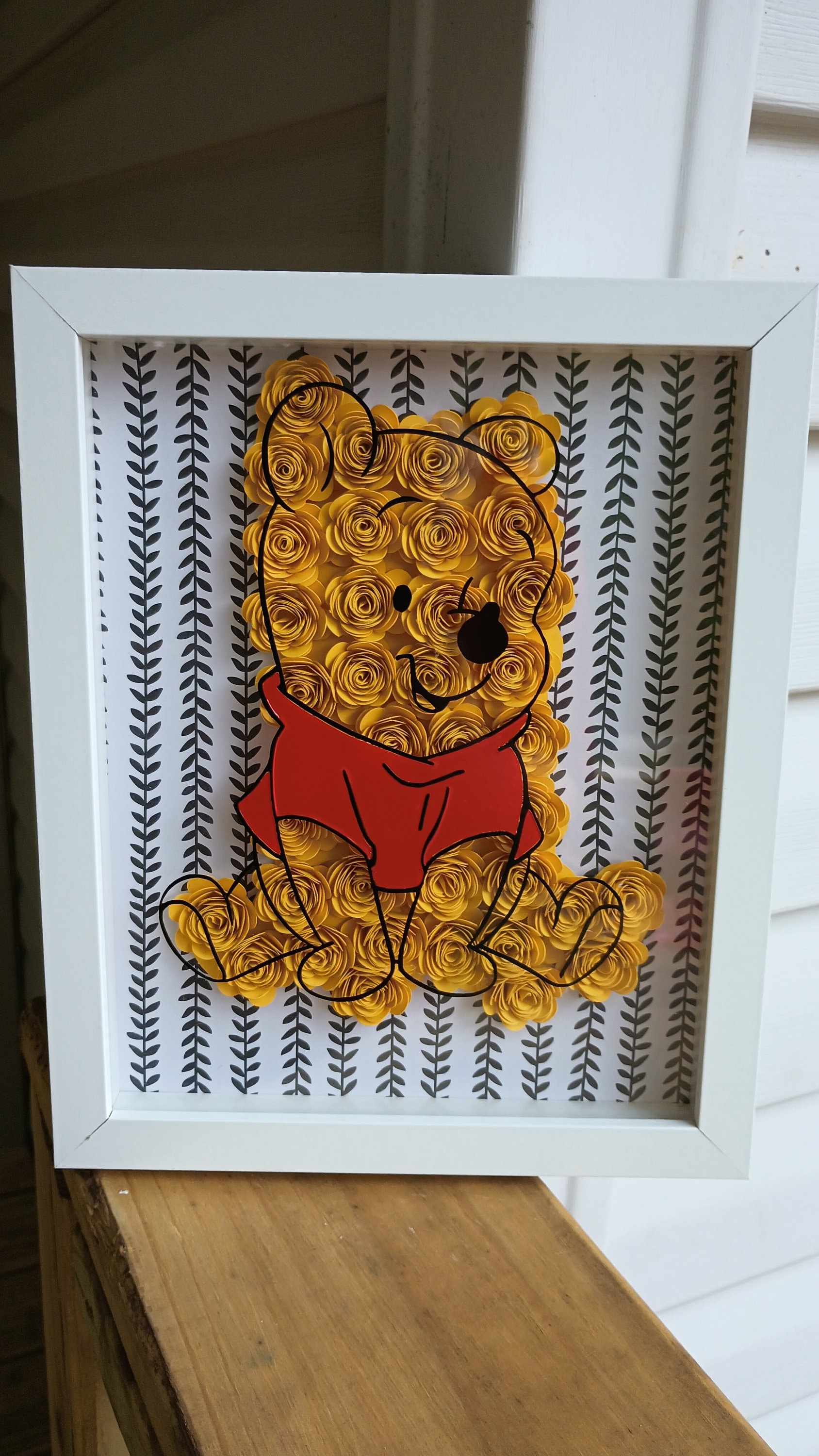 Pooh Bear Shadow Box Nursery Decor - Etsy