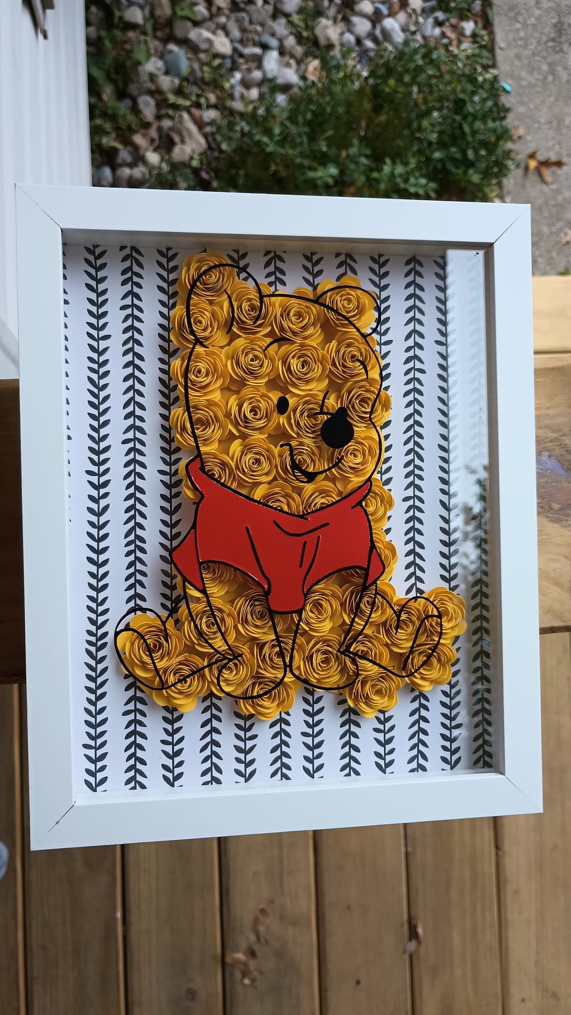 Pooh Bear Shadow Box Nursery Decor - Etsy