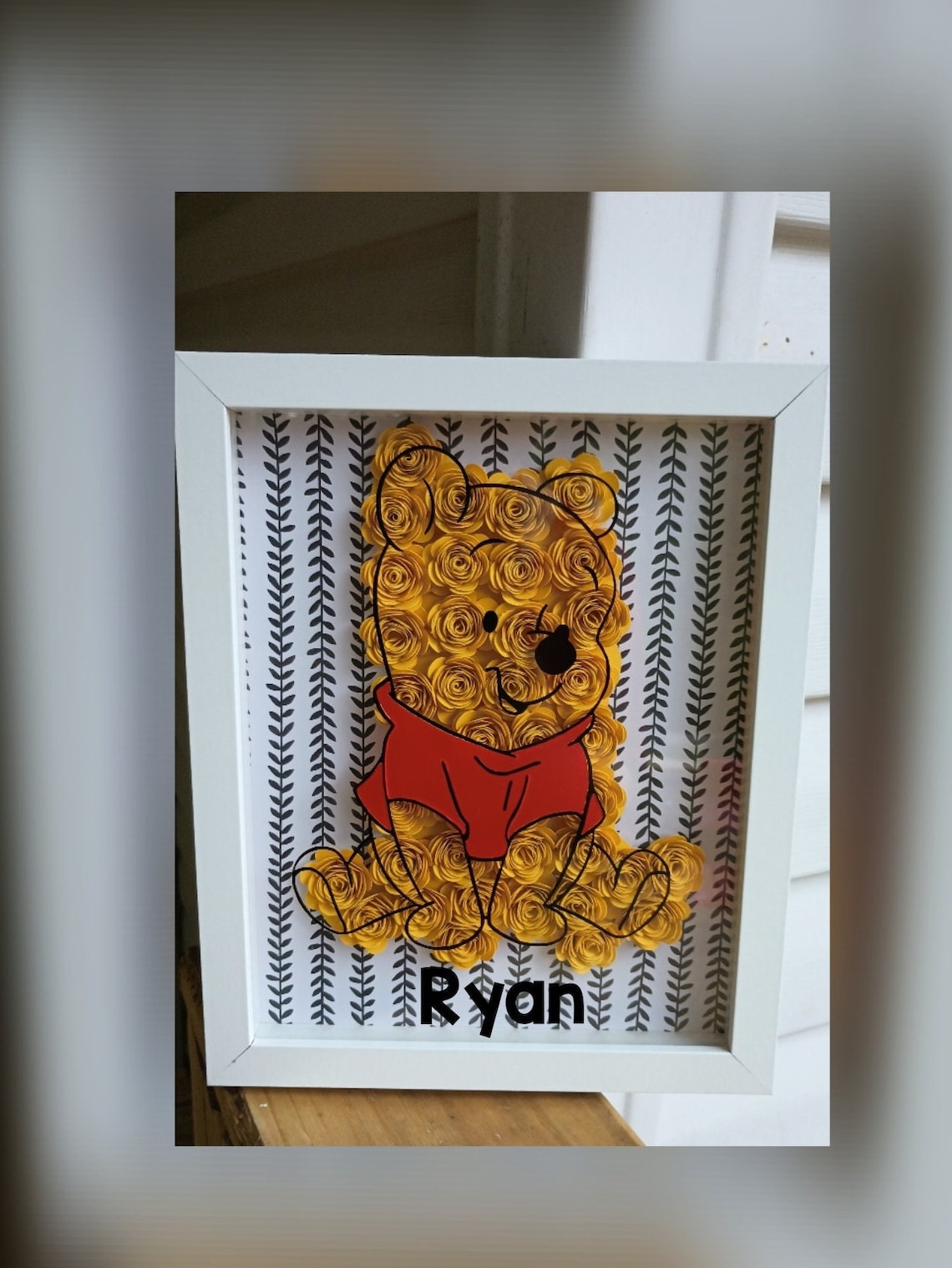 Pooh Bear Shadow Box Nursery Decor - Etsy
