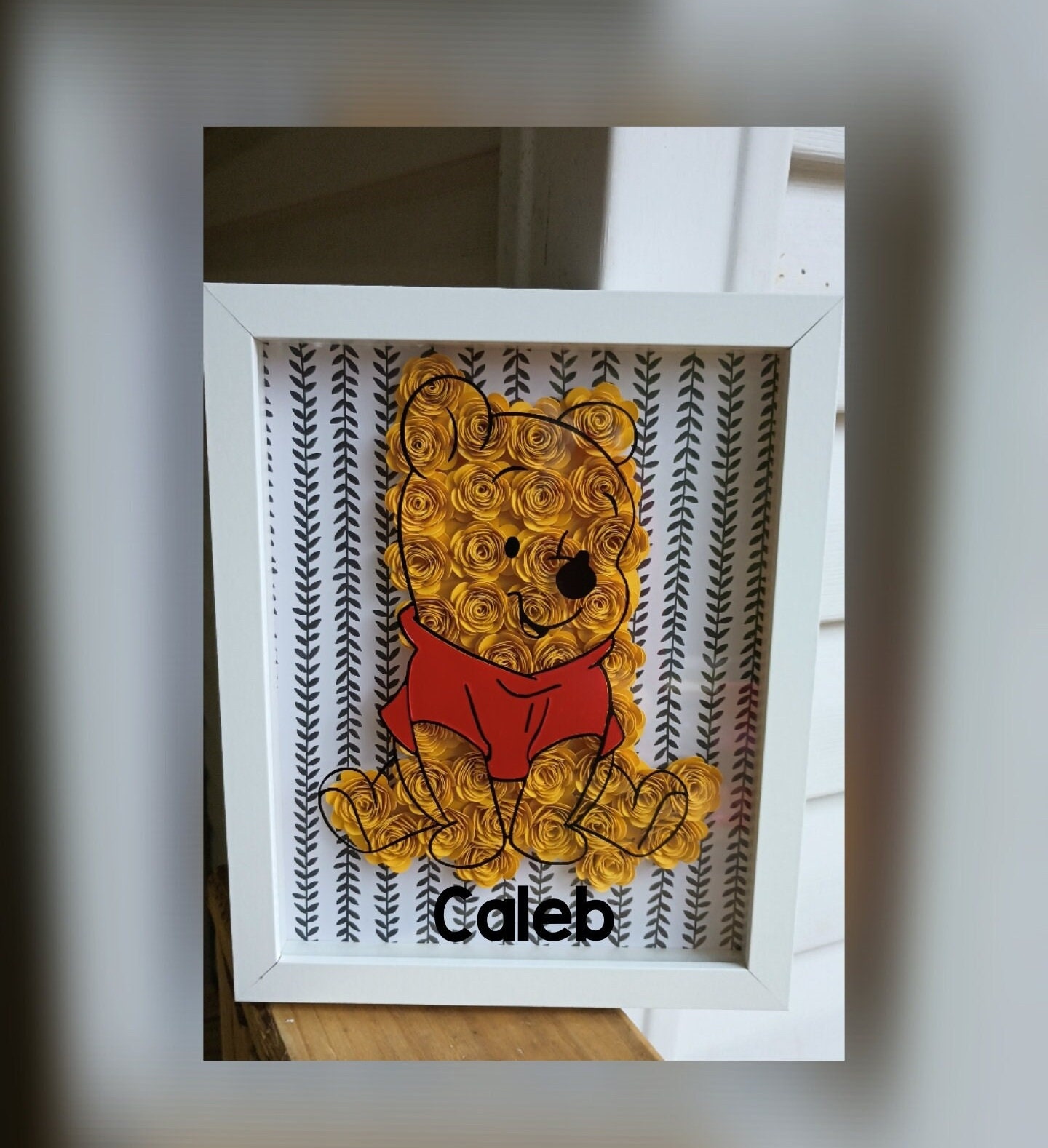 Pooh Bear Shadow Box Nursery Decor - Etsy