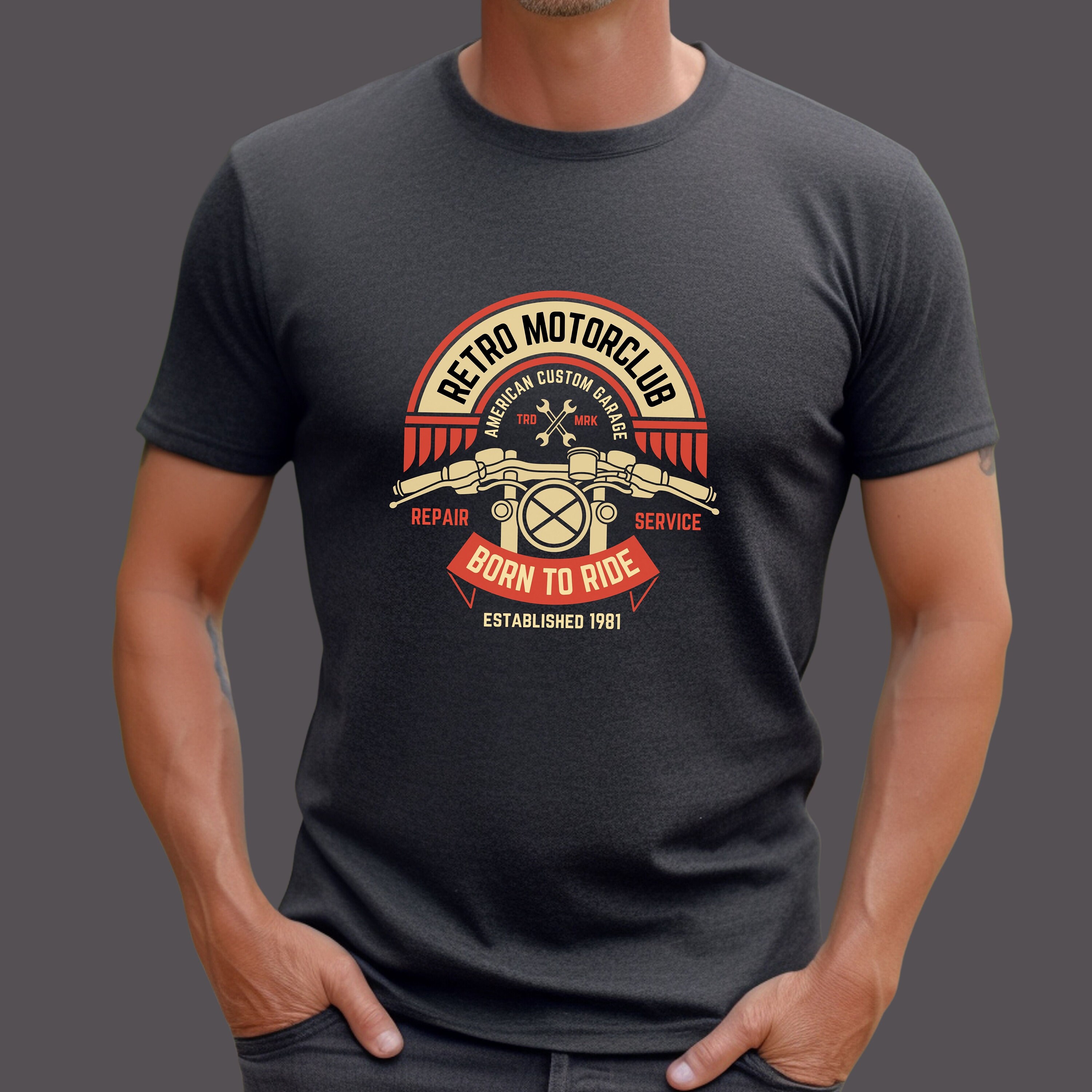 Retro Motorcycle Club Shirt, Motorcycle Shirt, Motorcycle Shirt, Biker ...