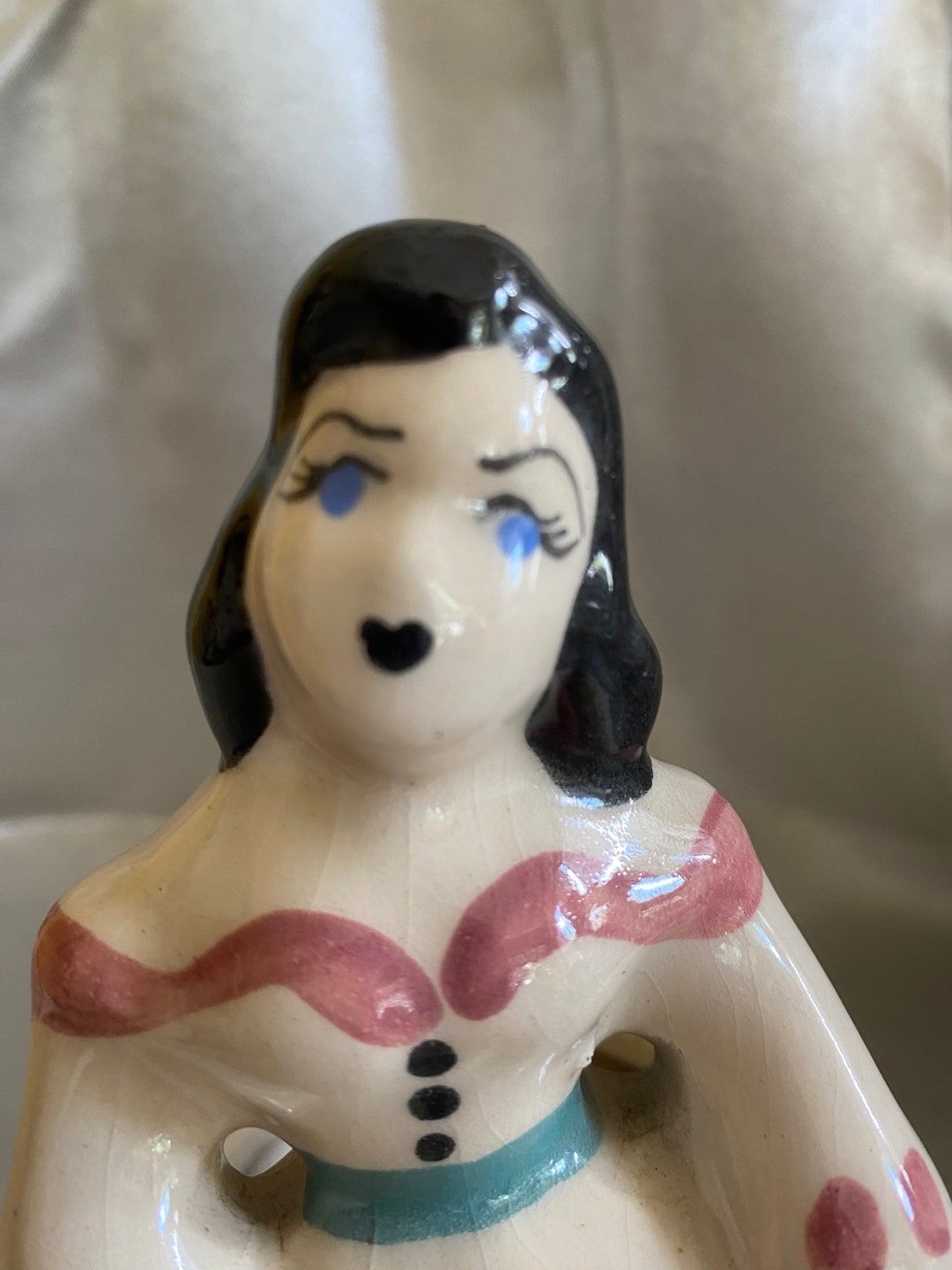 Shawnee Style Vintage Lovely Lady Ceramic Planter - Etsy