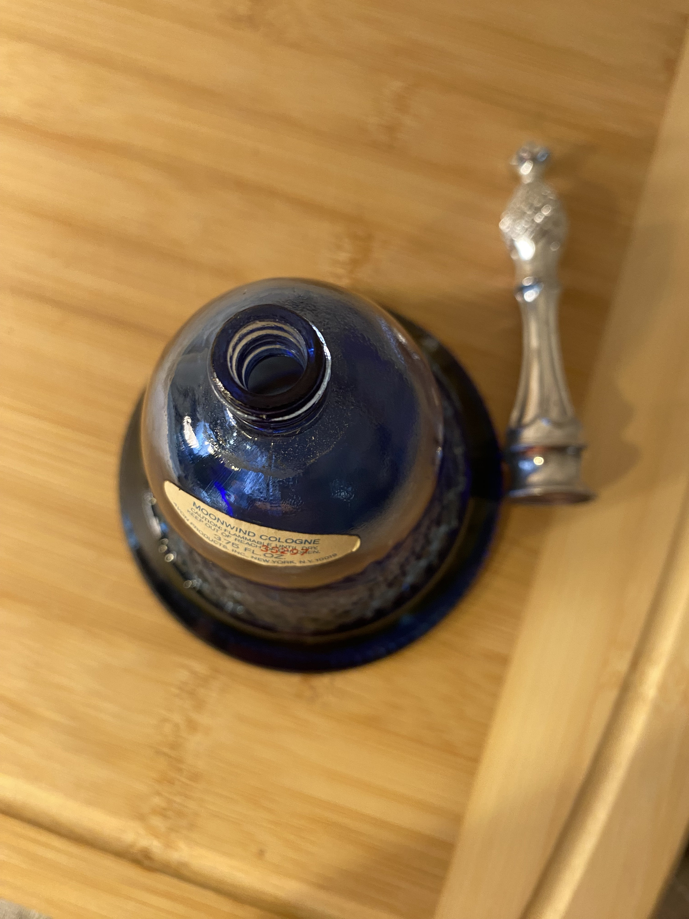 Vintage Avon Moonwind Cologne Bottle - Etsy