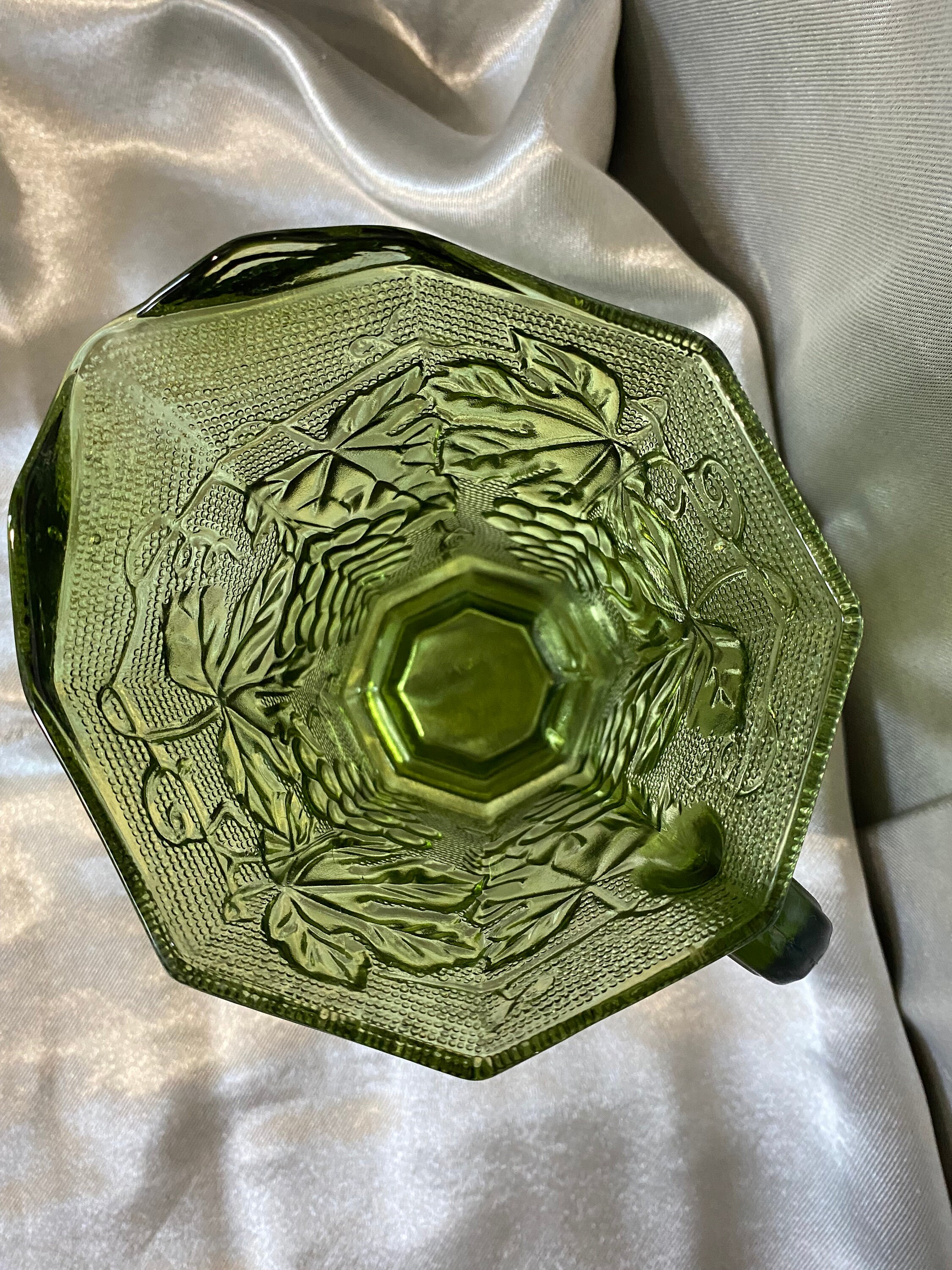 Anchor Hocking Avocado Glass Pitcher - Etsy