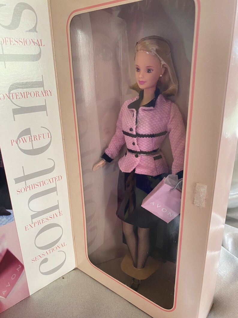 Avon Representative Barbie From 1998 - Etsy