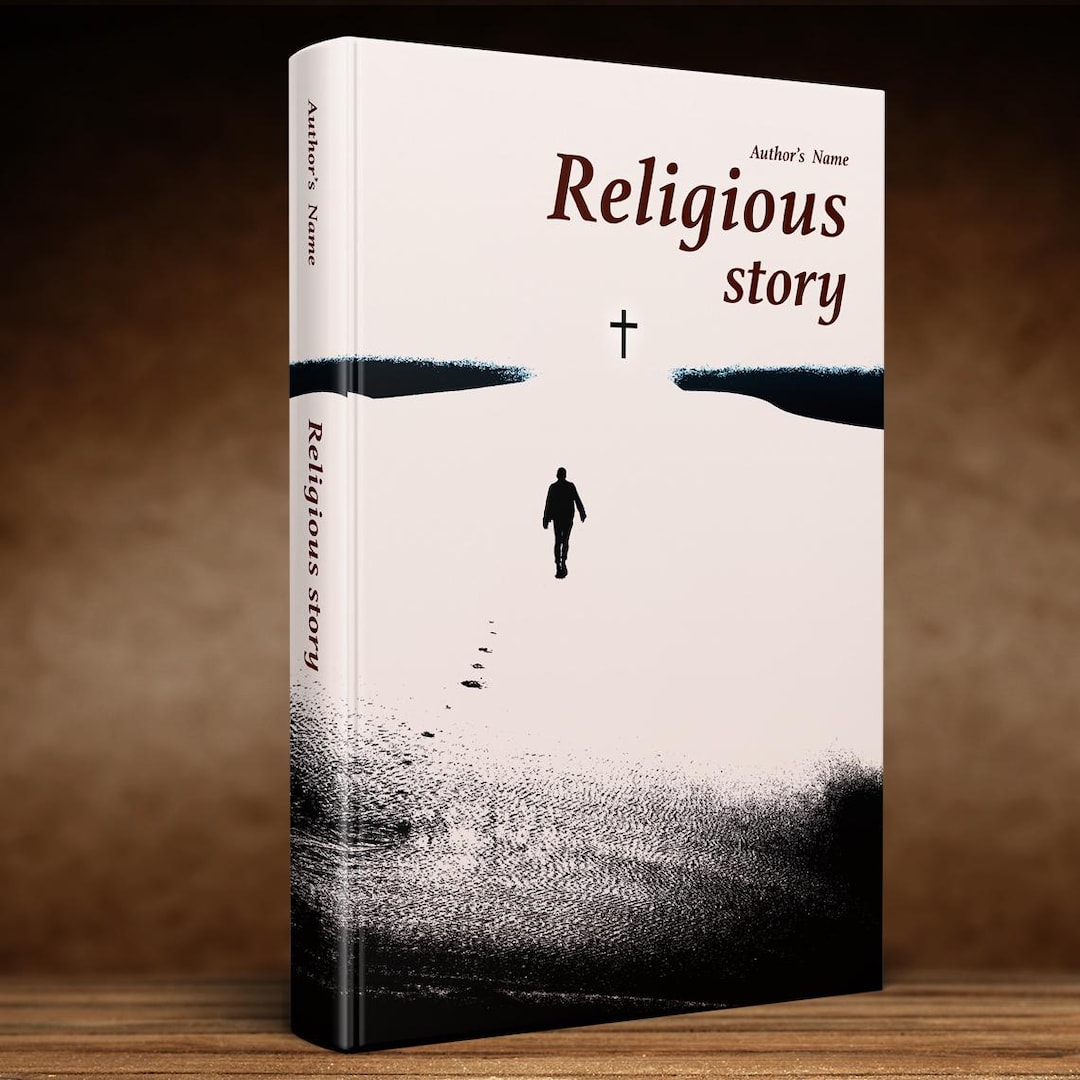 Religious Book Cover - Custom Book Cover Design - Etsy