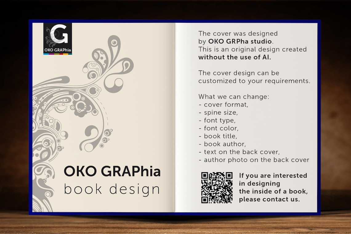 A Complete, Editable Book Cover Template, Ready-made Book Cover Design ...