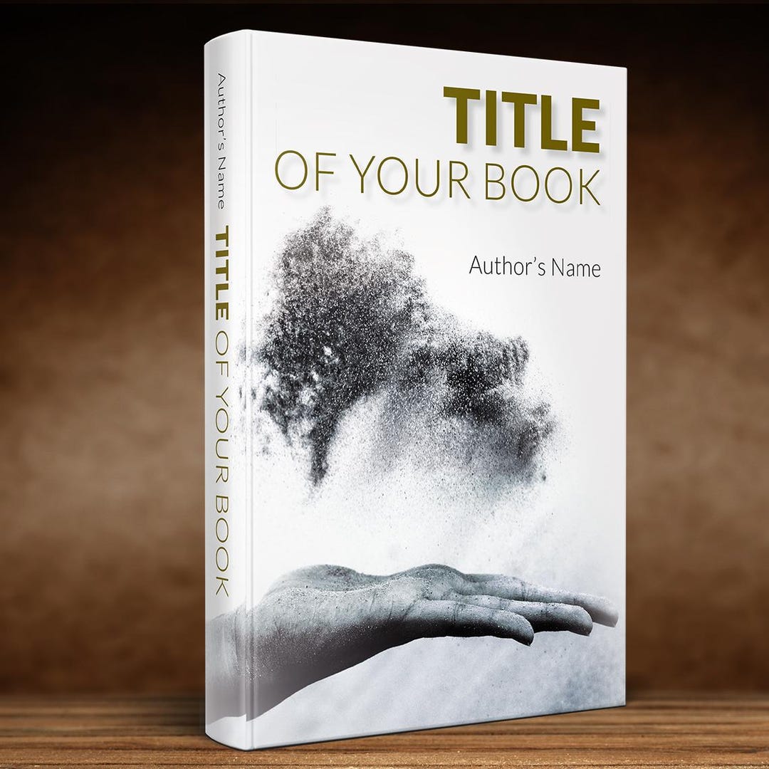 A Complete, Editable Book Cover Template, Ready-made Book Cover Design ...