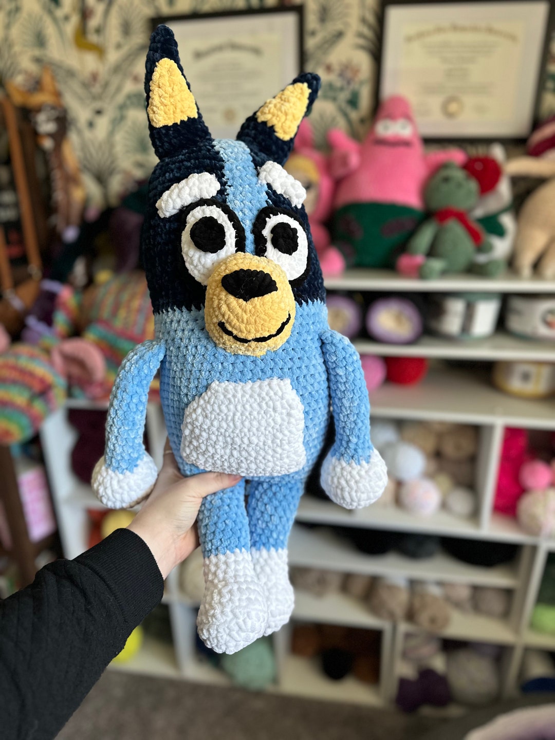 Crochet Blue Heeler Plush - Etsy