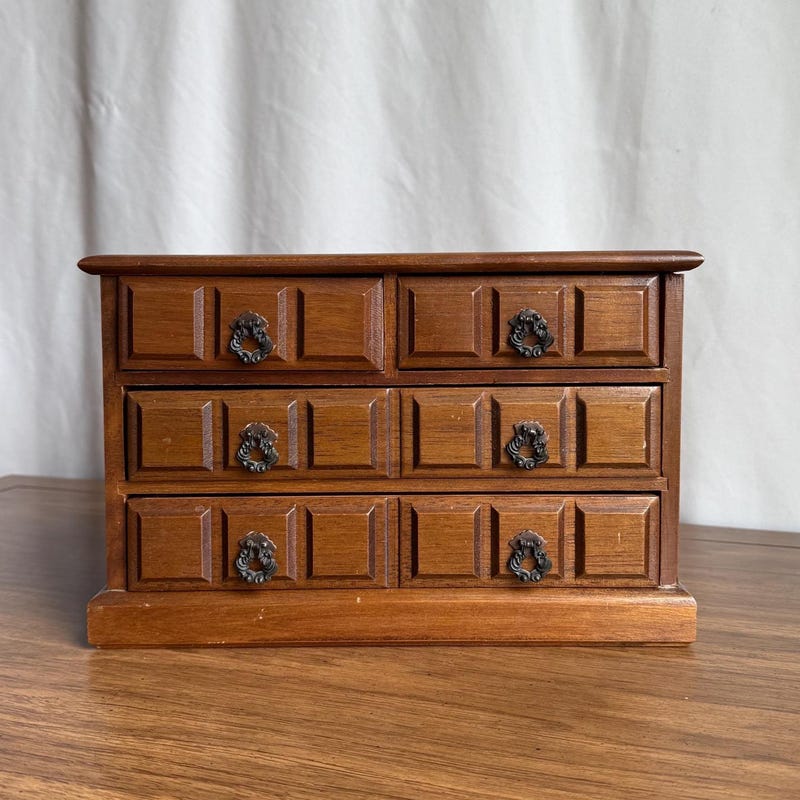 Small Wooden Chest - Etsy