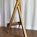 Large Italian Florentine Gold Gilt Wooden Display Easel - Etsy