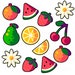 Fruit Clipart - Digital Download - 300 DPI - Png - Etsy
