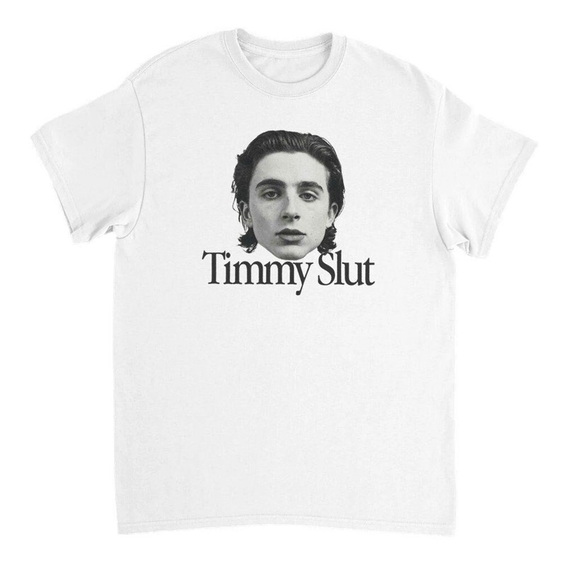 Timmy Slut - Timothee Chalamet Vintage 80s 90s Camiseta suave - Etsy México